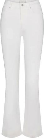 Frame Denim Femme, Jeans, Blanc, Taille: W29 The Icon Long