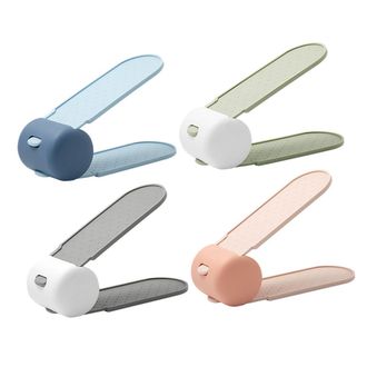 TOPBATHY CLISPEED 4 St&uuml;ck Teiliges Schuhregal Verstellbarer Schuhhalter aus Robustem PP Rutschfestes Schuhaufbewahrungssystem f&uuml;r Zuhause Platzsparend und Viel