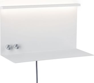 Paulmann 96772 LED Wandleuchte Jarina USB C 4,5 / 1x1,6W 540lm / 200lm dimmbar 350x170mm Weiß matt Metall 3000K