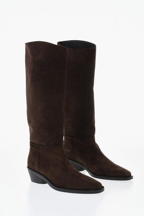 Proenza Schouler Texanerstiefel BRONCO Aus Wildleder Mit 5cm Absatz Proenza Schouler