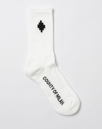 Marcelo Burlon Chaussettes COUNTY OF MILAN Homme couleur Blanc