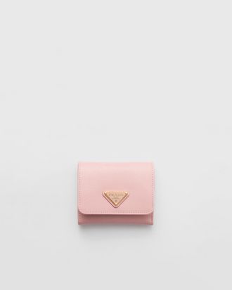 Prada Kleine Geldbörse aus Saffiano-Leder