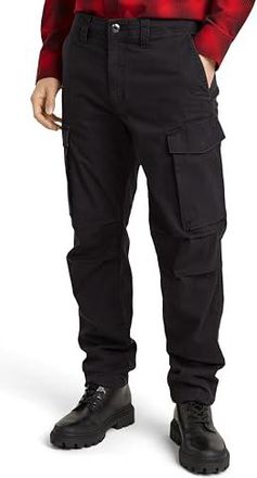 G-Star RAW Core Regular Cargo Homme Pantalon, Noir (Dk Black D24309-d729-6484), 32W / 32L