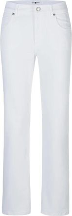 Riani Bootcut Baby Hose f&uuml;r Stylischen Look - - Trousers - Damen - Wei&szlig; - S