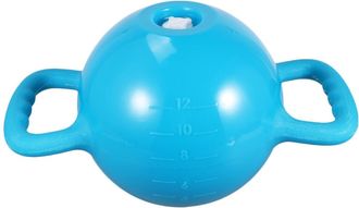 SOLUSTRE Ciieeo Fitness Kettlebell mit Doppelgriffen Wassergef&uuml;lltes Yoga sportger&auml;t aus Strapazierf&auml;higem Pvc Flache Basis Verstellbares Gewicht f&uuml;r Frauen un