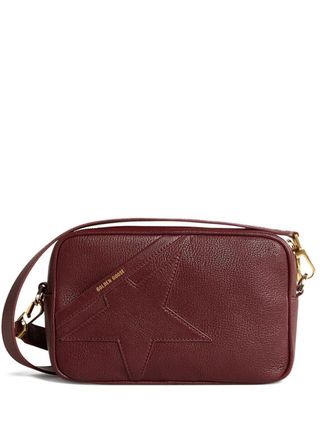 Golden Goose grand sac &agrave; bandouli&egrave;re Star - Rouge