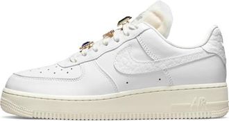 Nike Femme Air Force 1 Low Premium Chaussures De Basket, Summit White Summit White Sea Glass, 39 EU