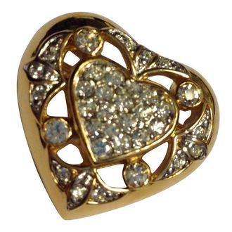 Nina Ricci Crystal Vintage Brooch/ Pendant