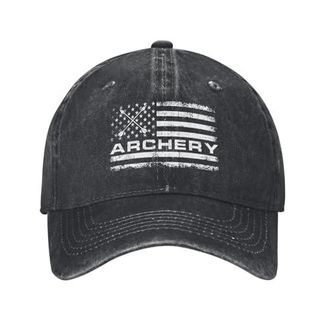 Generic Drapeau De Tir &Agrave; larc Femme Homme Snapback Cap Anti-Soleil Casquette Trucker Soft Trucker Caps pour Golf Toutes Les Saisons Randonn&eacute;e