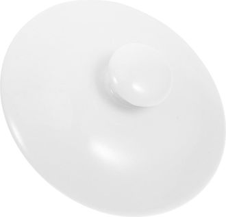 DOITOOL Keramik Ersatzdeckel 10cm f&uuml;r Suppensch&uuml;sseln und Eint&ouml;pfe Multifunktional Mikrowellengeeignet f&uuml;r K&uuml;che und Gastronomie