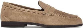 Tommy Hilfiger Slipper Flexible Slim Suede Loafer FM0FM05745 Beige