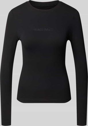 Guess Skinny Fit Longsleeve aus Baumwoll-Mix