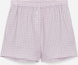Arket Baumwollshorts -Lila
