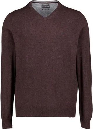 Fynch-Hatton Fynch-Hatton Herren Pullover braun unifarben