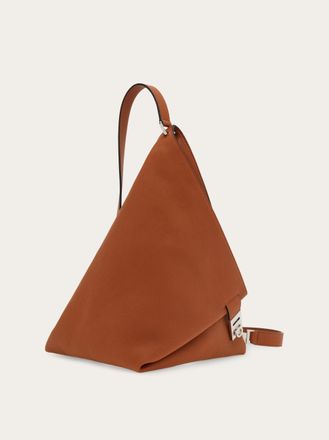 Ferragamo Herren Einschulter-Rucksack (M) Beige