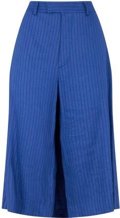 Moschino Homme, Pantalons, Bleu, Taille: M Pantalon Large Taille Haute