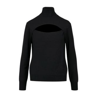 Kaos Rollkragenpullover - - Knitwear - Damen - Schwarzk - L
