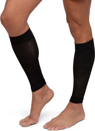 Danish Endurance Manchons de Compression pour Mollets, 21-26 mmHG, Hommes et Femmes, Unisexe, Lot de 1 ou 3, Noir, XXL
