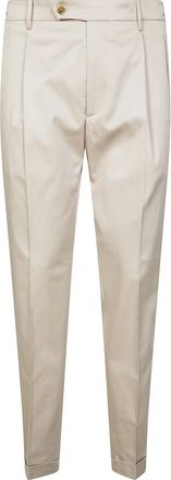 Berwick 1707 Homme, Pantalons, Beige, Taille: L Pantalone Relaxed FIT NOS