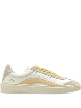 Dsquared2 Sneakers aus Wildleder - Wei&szlig;