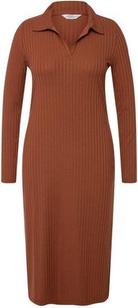 STUDIO UNTOLD Midikleid Jersey-Midikleid Slim Shape Langarm