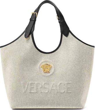 Versace Sac Port&eacute; &Eacute;paule - Beige