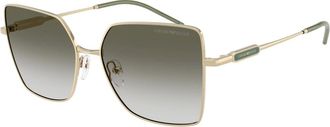 Emporio Armani Lunettes de soleil Ea2179 - Femme - Accessoires - Jaune - Taille: 56 MM