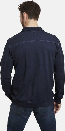 Jan Vanderstorm Sweatjacke SIVID, oil-dyed Optik