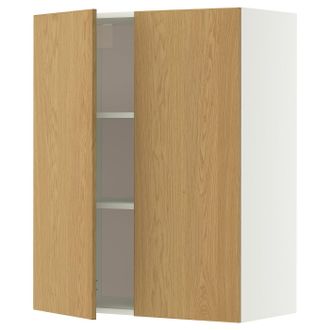 IKEA METOD Wandschrank mit B&ouml;den und 2 T&uuml;ren