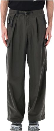 And Wander Homme, Pantalons, Noir, Taille: XL Twill Cargo Pant