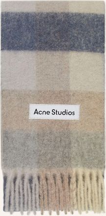 Acne Studios Schal Mit Alpaka beige