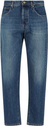 Incotex Jean Droit - Bleu