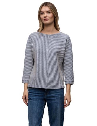 Street One Damen Two-Tone Strukturshirt