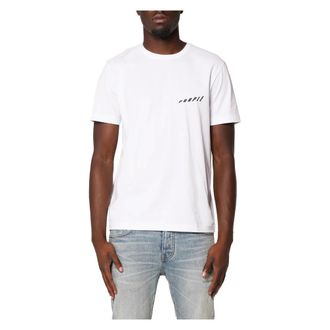 Purple Homme, Tops, Blanc, Taille: M Clean Jersey SS Tee