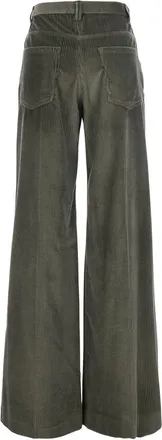 Brunello Cucinelli Wide-Leg Corduroy Trousers - Brown