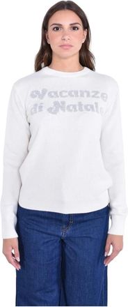 MC2 Saint Barth Femme, Pulls, Blanc, Taille: 36 FR New Queen Sweater