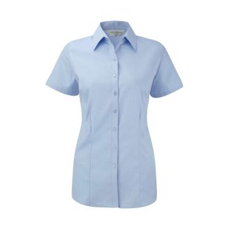 Russell Athletic Russell Collection - Formelles Hemd f&uuml;r Damen (Hellblau)