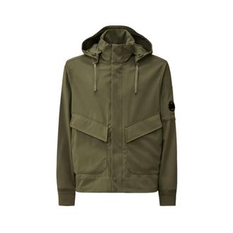 C.P. Company C.p. Company, Homme, Vestes, Vert, Taille: 2XL Shell-R Hooded Jacket