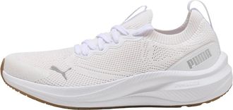 Puma Skyrocket Lite 2 Engineered Stra&szlig;enlaufschuh, Unisex, Wei&szlig; Silber, 37 EU, Puma Wei&szlig; Puma Silber, 37 EU