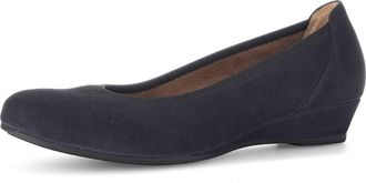 Gabor Damen Klassische Ballerinas, Frauen Flats,Moderate Mehrweite (G),Slip-ons,Ballerina-Schuhe,Ballett-Schuhe,flach,Dark-Blue,35.5 EU / 3 UK
