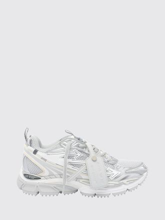 Off-white Baskets Be Right Back en cuir et mesh avec &eacute;tiquette logo