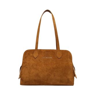 Love Moschino Femme, Sacs, Brun, Taille: ONE Size Hide Shoulder Bag