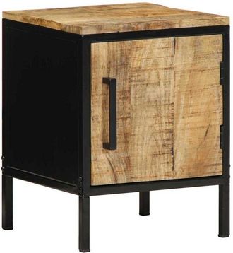 vidaXL Cabinet de chevet Marron et noir 30 x 30 x 40 cm Vidaxl