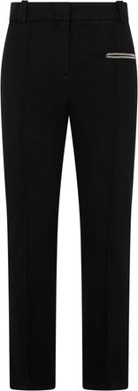 Fabiana Filippi Femme, Pantalons, Noir, Taille: 38 FR Pantalons