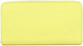 Louis Vuitton Portefeuille Long Epi Pre-owned - Femme - Pre-owned - Jaune - Taille: ONE Size