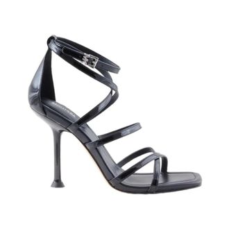 Michael Kors Imani Sandalette aus Patentleder - - Shoes - Damen - Schwarzk - 40 EU
