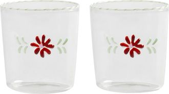 &Klevering Verres Flora - Set de 2 &Klevering