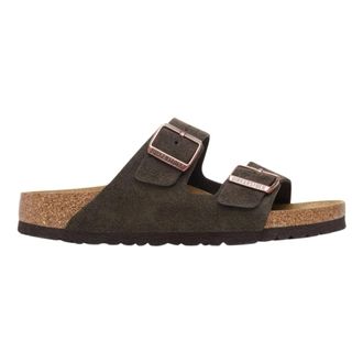 Birkenstock Homme, Chaussures, Brun, Taille: 45 EU Arizona Leve Chaussons Marron