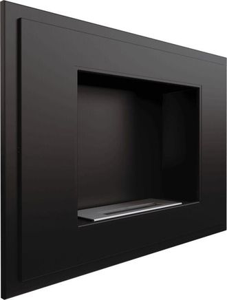 Kratki Wandkamin Bioethanol ALPHA T&Uuml;V schwarz