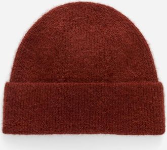 Arket Beanie Aus Alpakawolle Und Wolle -Rot